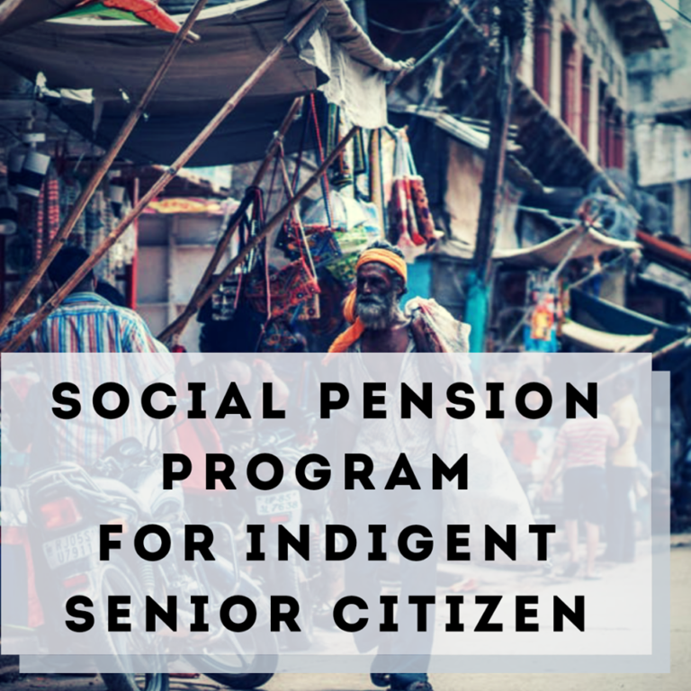 Social Pension Program only for Indigent Seniors - DSWD - NewsToGov
