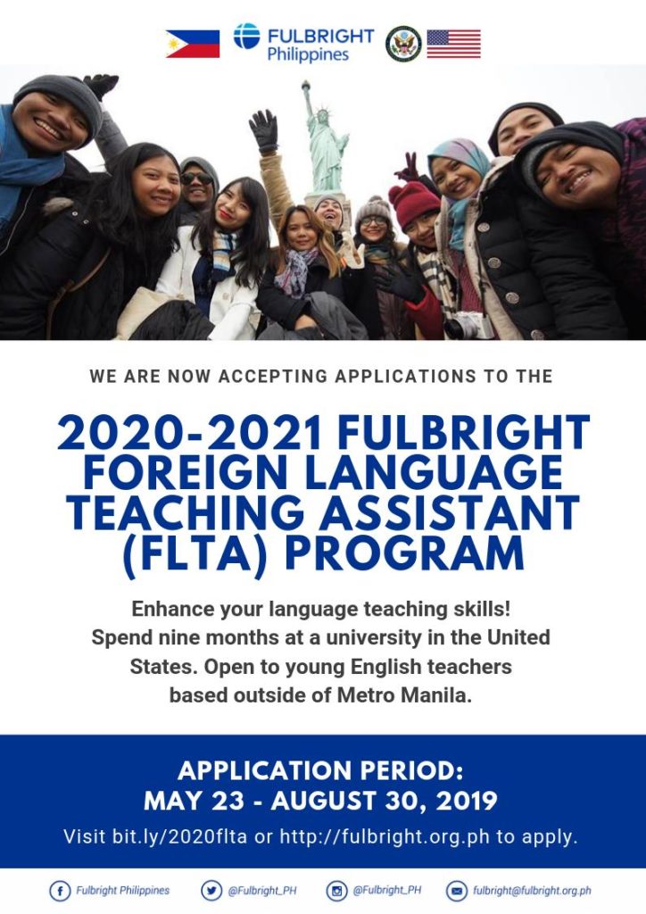 Fulbright-Foreign Language Teaching Assistant Scholarship - NewsToGov