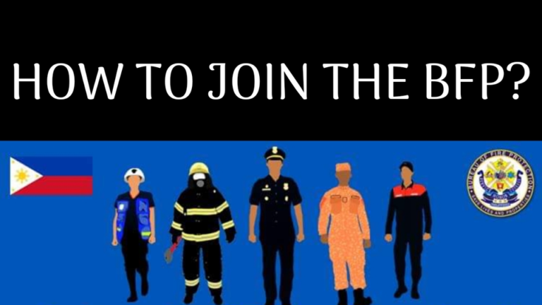 How to join the Bureau of Fire Protection(BFP)? - NewsToGov