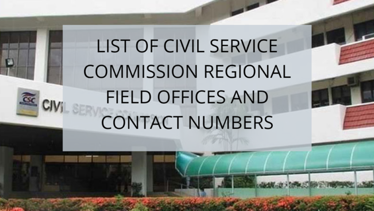 CSC Regional Field Offices and Contact Numbers - NewsToGov