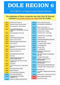 List of Company approved by DOLE - NewsToGov