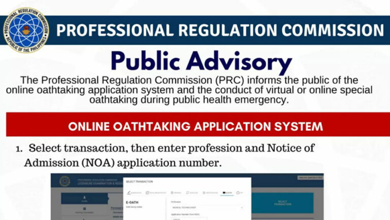 How to register for PRC Oathtaking online? - NewsToGov