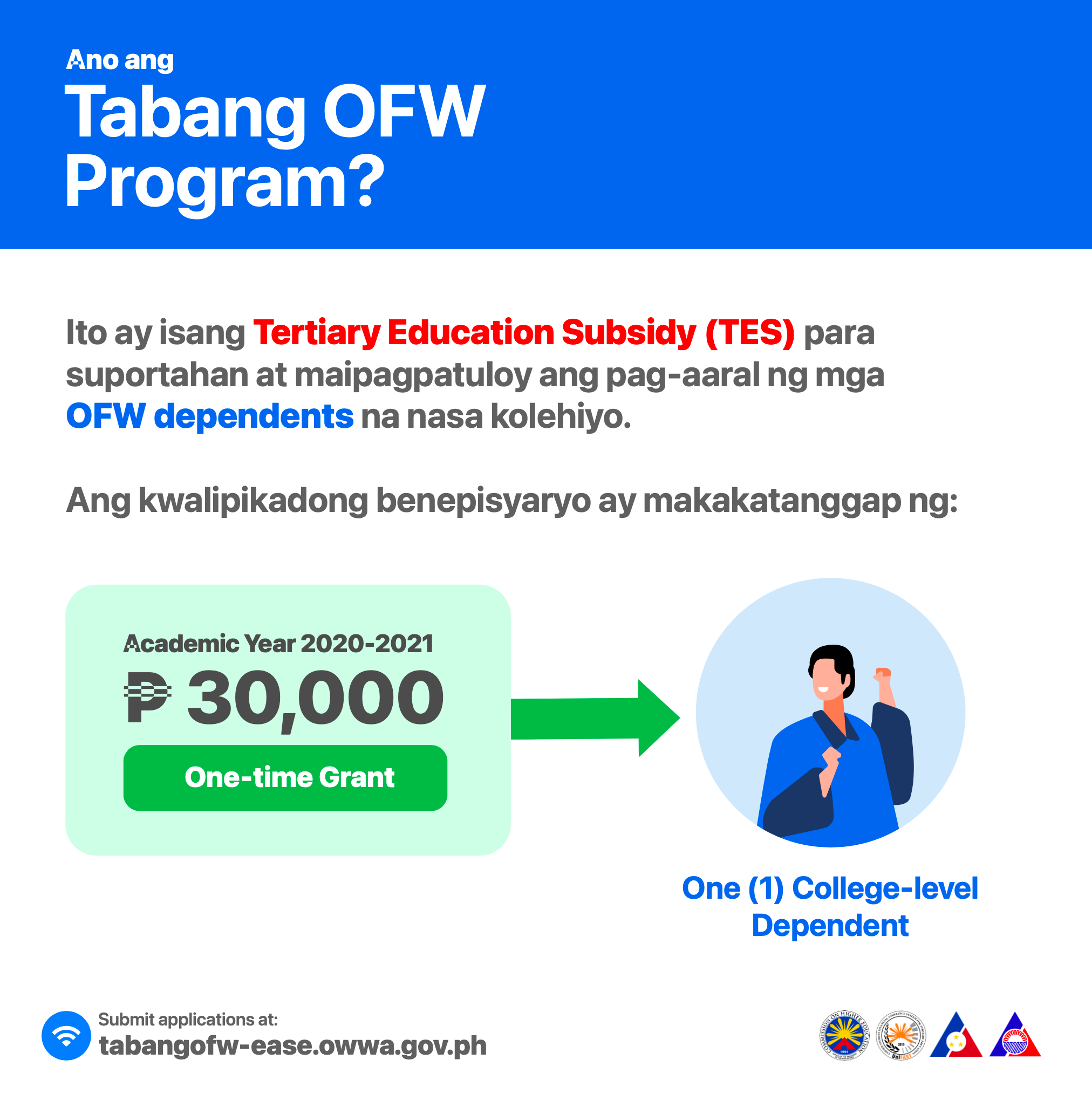 How to apply for Tabang OFW-30k grant to OFW dependent - NewsToGov