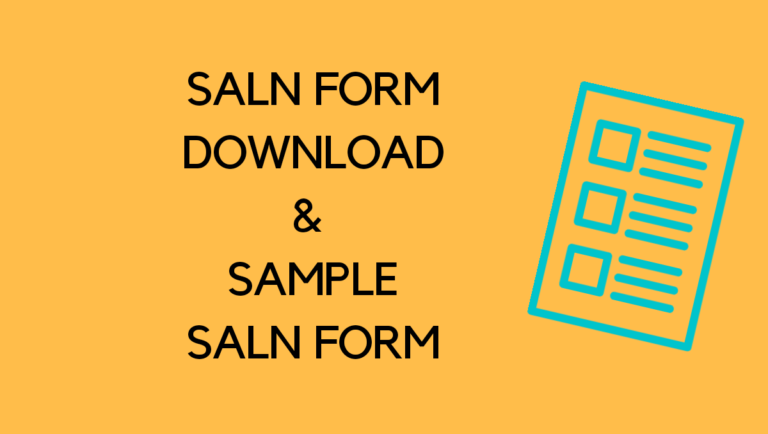 SALN Form PDF, Word download & Sample - NewsToGov