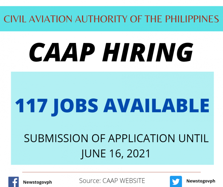 CAAP Hiring 2021| 117 Job Vacancies Available - NewstoGov