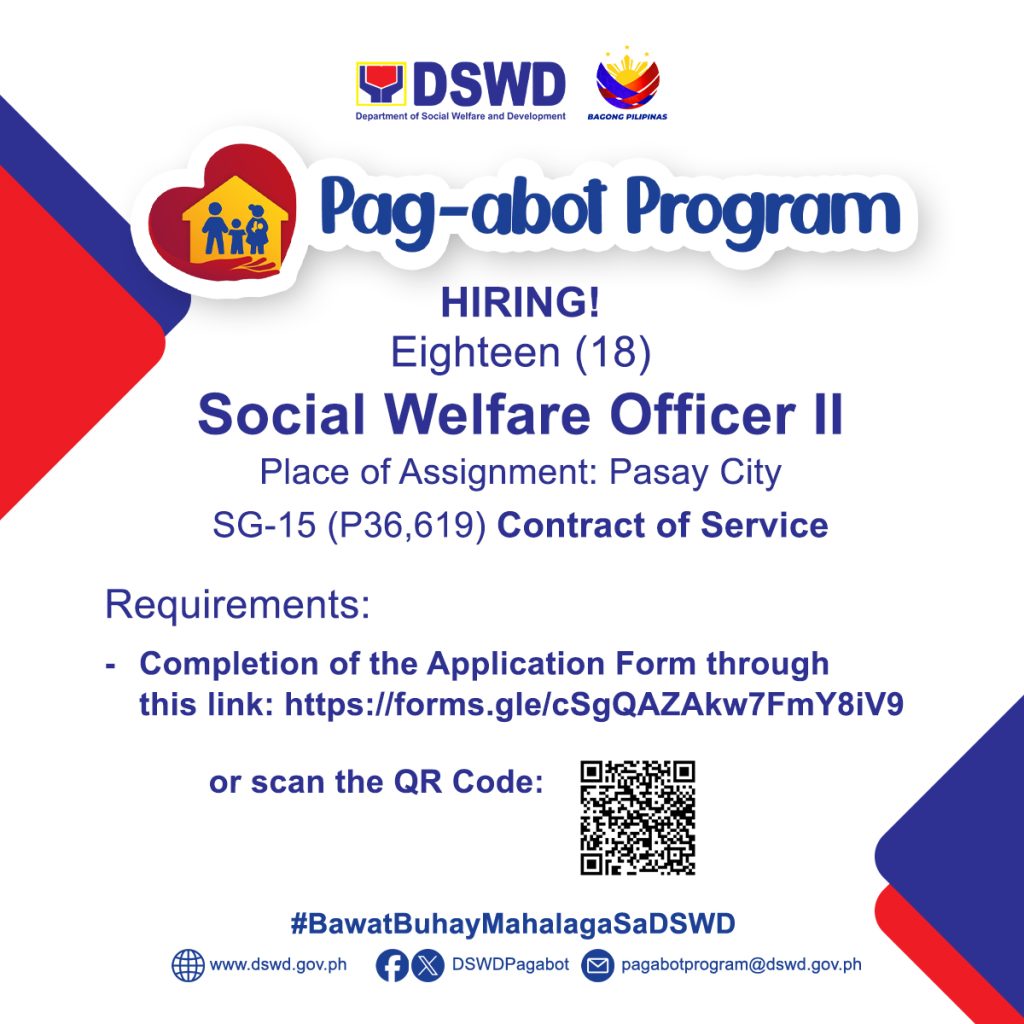 DSWD Hiring - NewsToGov