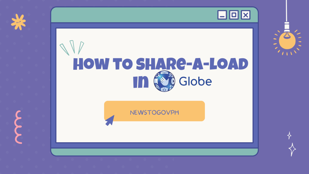 How to share a load in globe - NewsToGov
