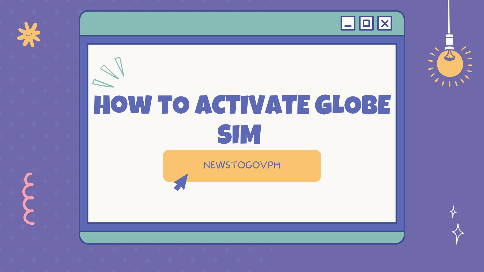 How To Activate Globe Sim NewsToGov How To Activate Globe Sim NewsToGov